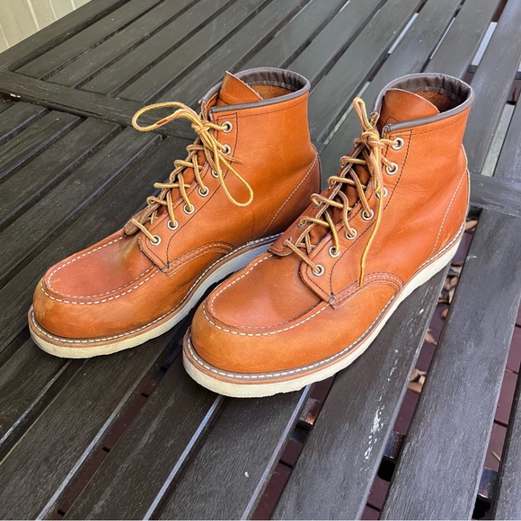 Red Wing Shoes | Shoes | Red Wing Heritage 875 Classic Moc Mens 6inch Boot In Oro Legacy Leather ...